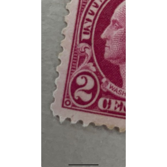 Other | Very Rare George Washington Red 2 Cent Postage Stamp Never Used ...